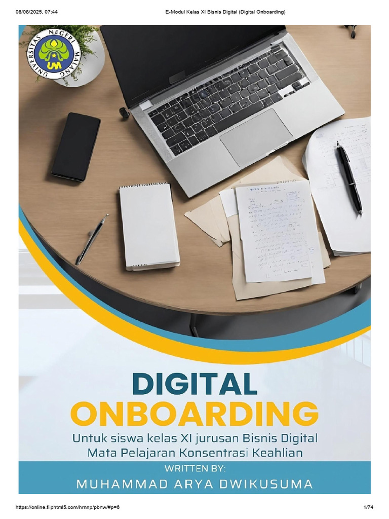 E-Modul Bisnis Digital Kelas XI | PDF