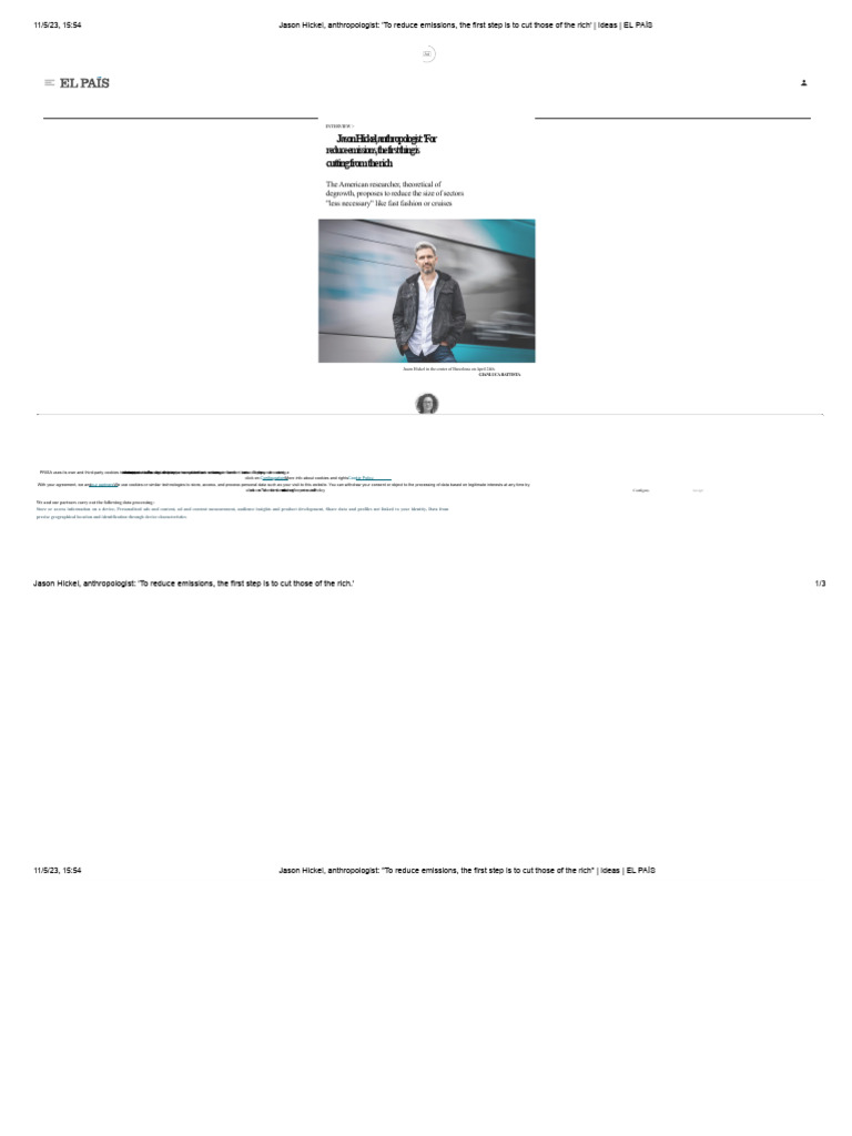 Jason Hickel, degrowth | PDF
