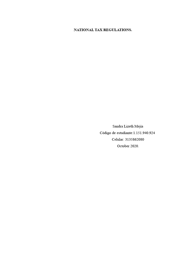 Comparative Table of Taxes | PDF | Taxes | Value Added Tax