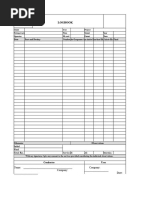 Driver Monthly Attendance Sheet | PDF | Business