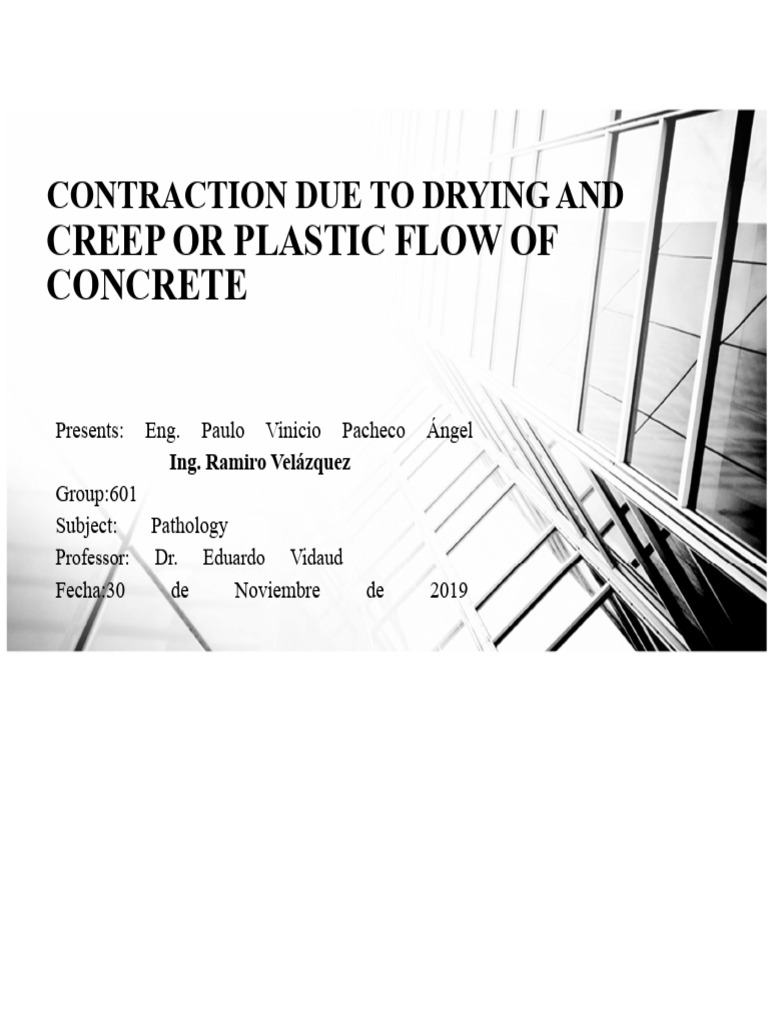 Concrete Creep | PDF | Deformation (Engineering) | Creep (Deformation)