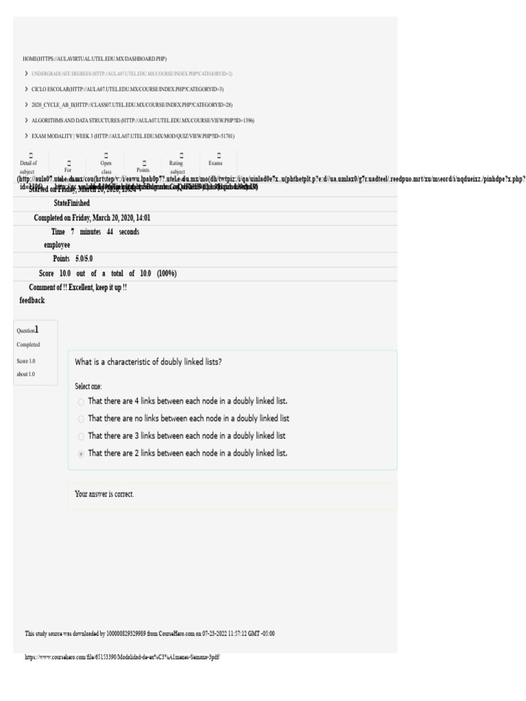 Ex Menes Modality Week 3 PDF | PDF | Data | Computing