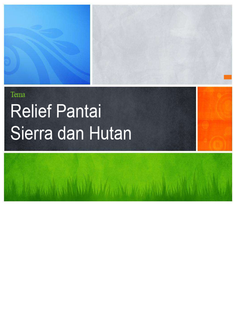 Relief Pantai dan Pegunungan Peru | PDF
