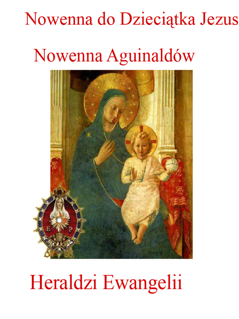 Nowenna Do Dzieciątka Jezus.01 | PDF