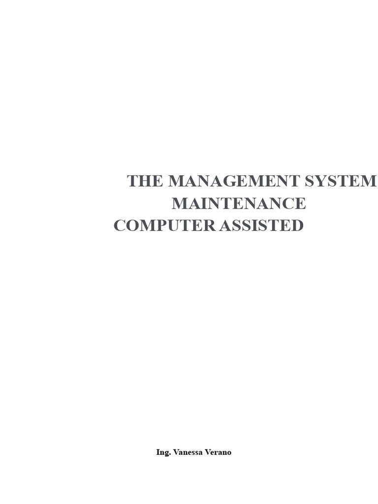 CMMS: Optimizing Industrial Maintenance | PDF | Asset Management ...