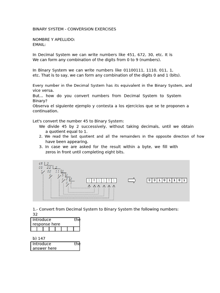 BINARY SYSTEM WORKSHOP | PDF | Bit | Letter Case