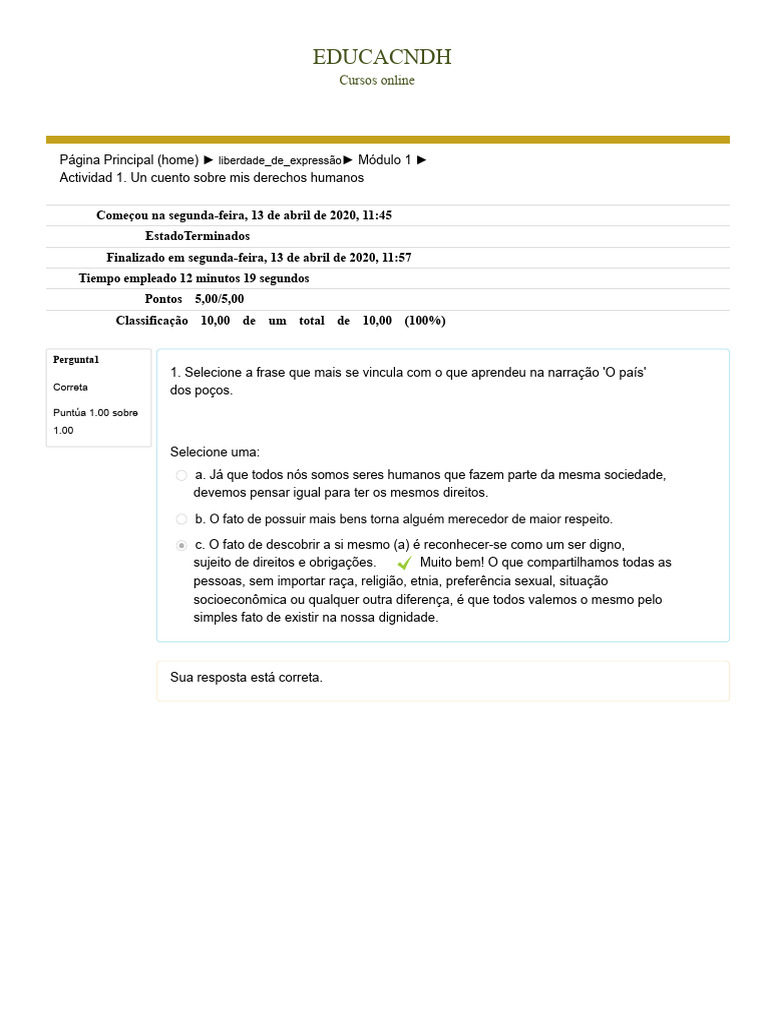 Liberdade de Expressão Cndh | PDF | Liberdade de expressão | Direitos ...