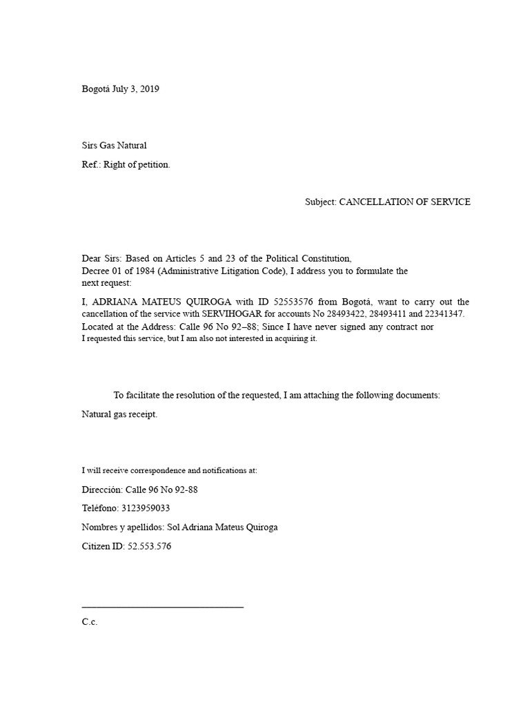 Natural Gas Letter. | PDF