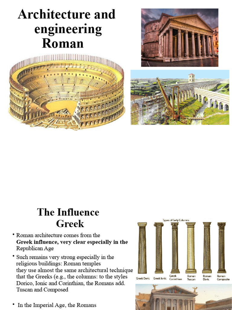 Roman Architecture | PDF | Roman Empire | Road