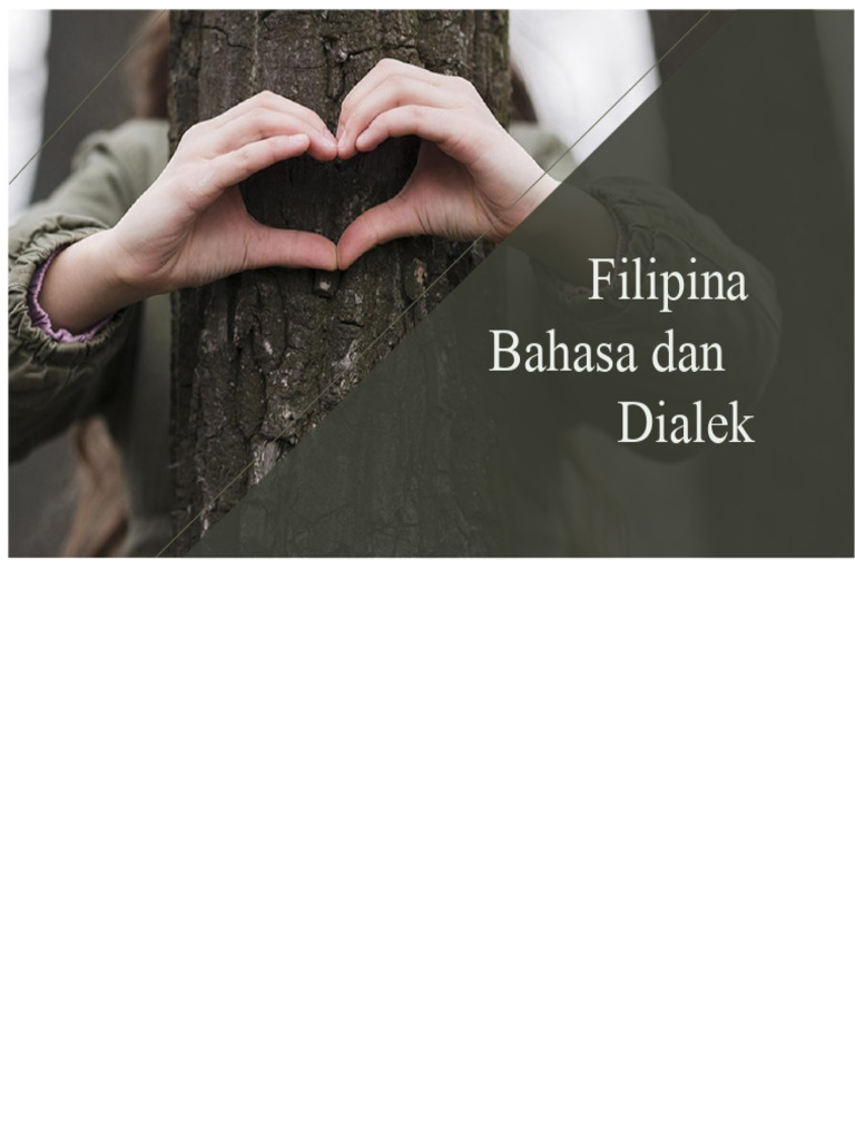 Bahasa Dan Dialek Di Filipina | PDF