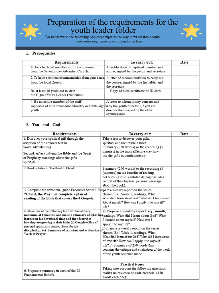How To Meet The Requirements LJ | PDF