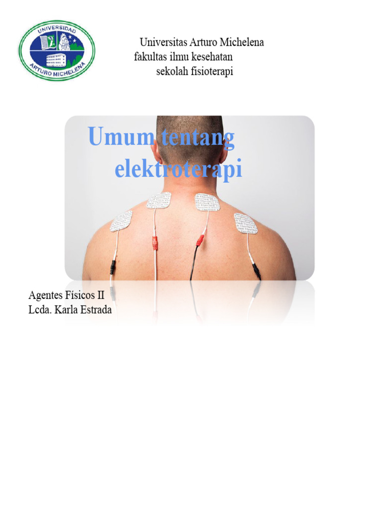 Umum Tentang Elektroterapi | PDF