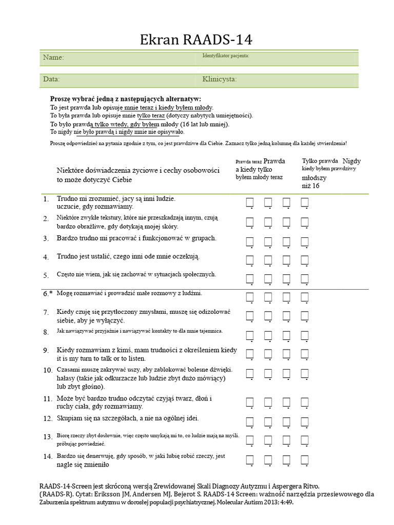 RAADS 14 Ekran en | PDF
