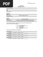PEERS SNAP-IV - Score Sheet | PDF | Attention Deficit Hyperactivity ...