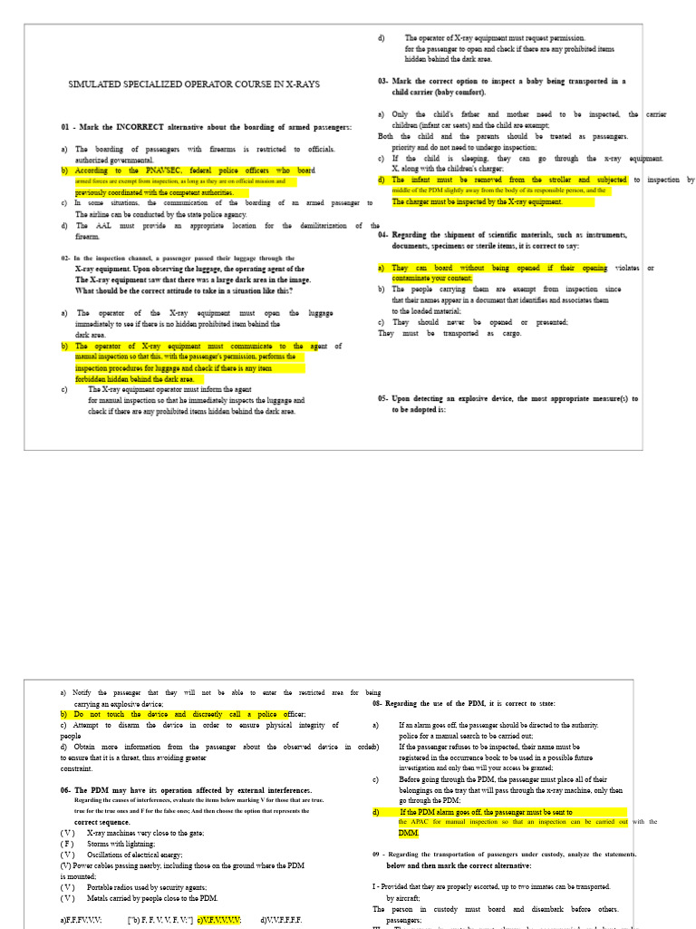 X-Ray Simulation | PDF | Airport Security