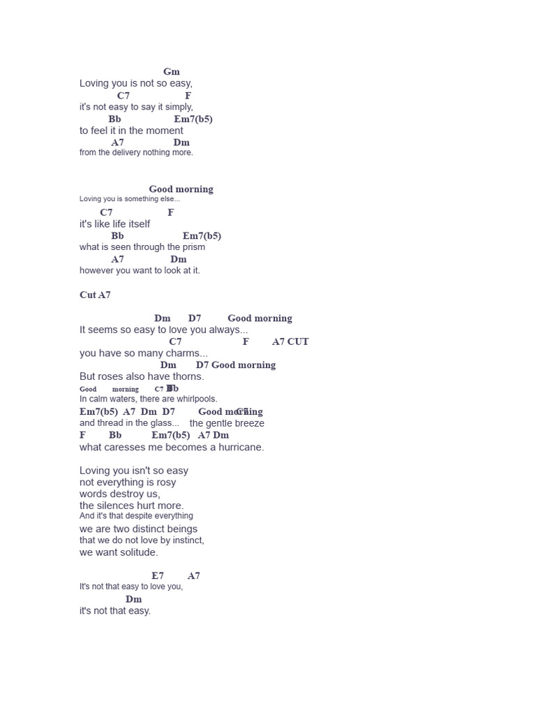 The Complexity of Loving You | PDF