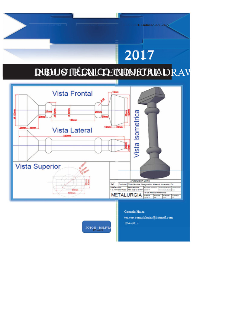 Industrial Drawing in Metallurgy and Foundry | PDF | Technical Drawing ...