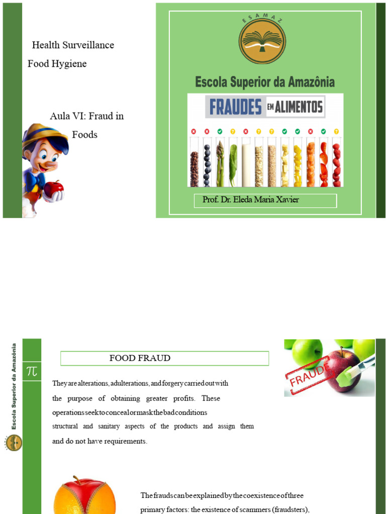 Class 7 - Food Fraud | PDF | Foods | Flour