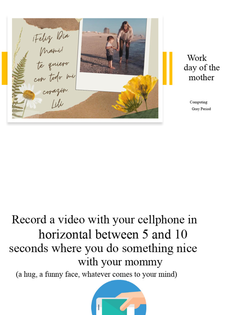 Computing - Mother's Day Project | PDF