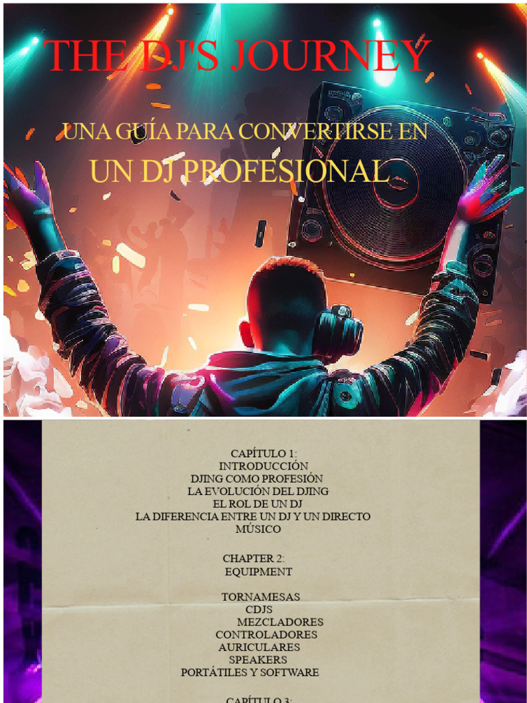 El Viaje Del DJ - Una Guía para Convertirse en Un DJ Profesional | PDF ...