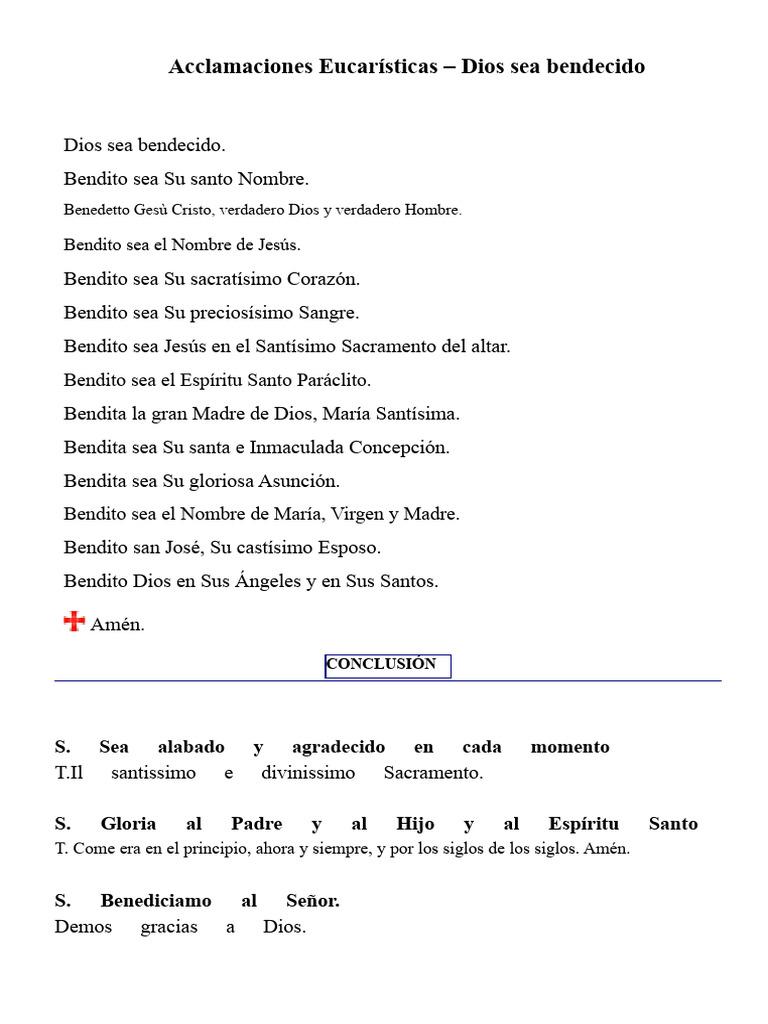 Dios sea bendecido | PDF