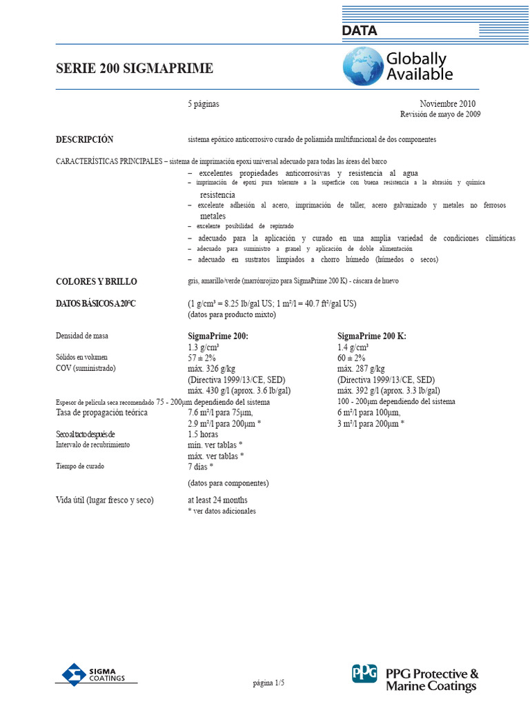 7416 SigmaPrime 200 | PDF