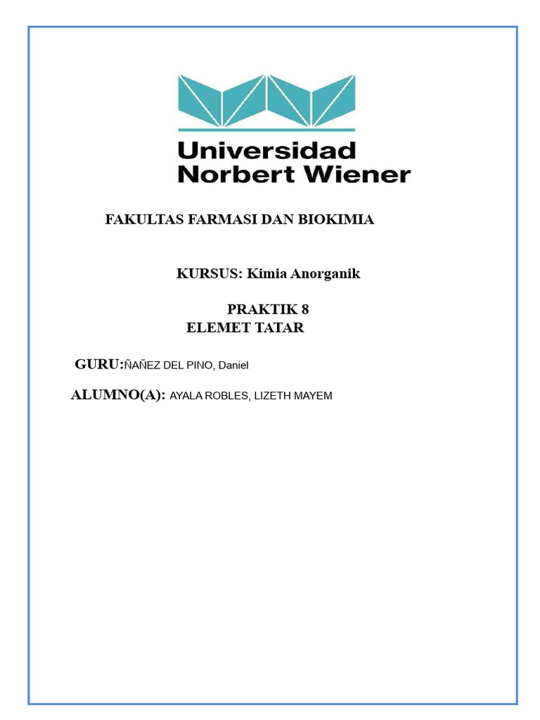 LAPORAN 08 Elemen Tanah | PDF