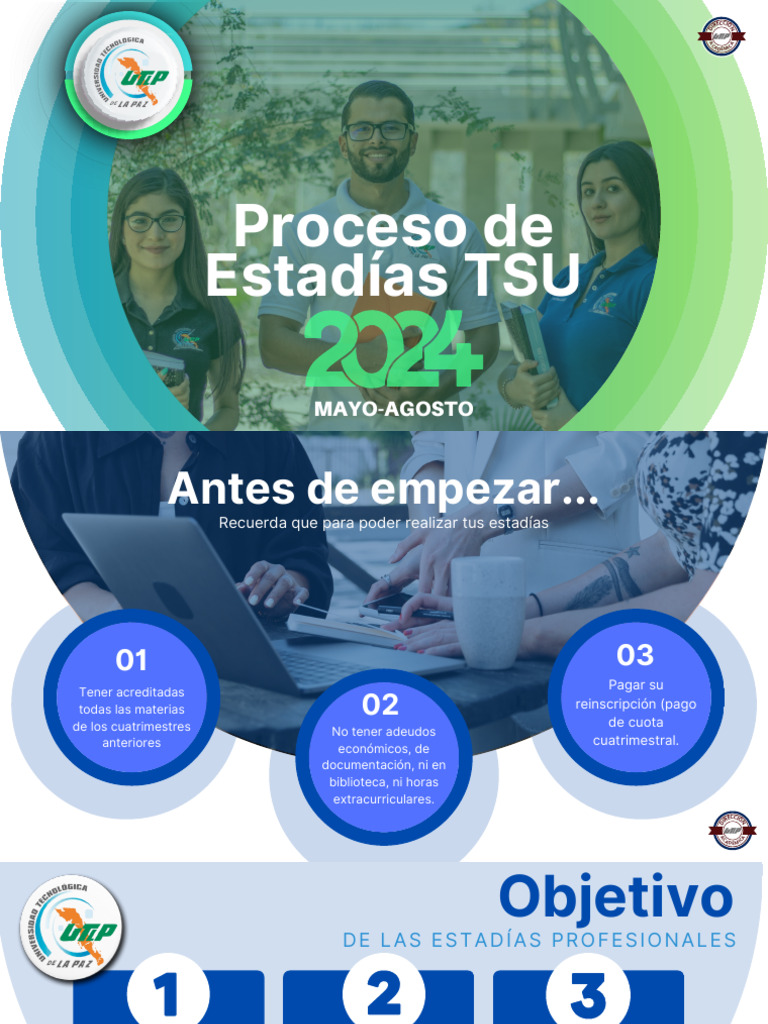 1° Proceso de Estadías TSU 2024 | PDF