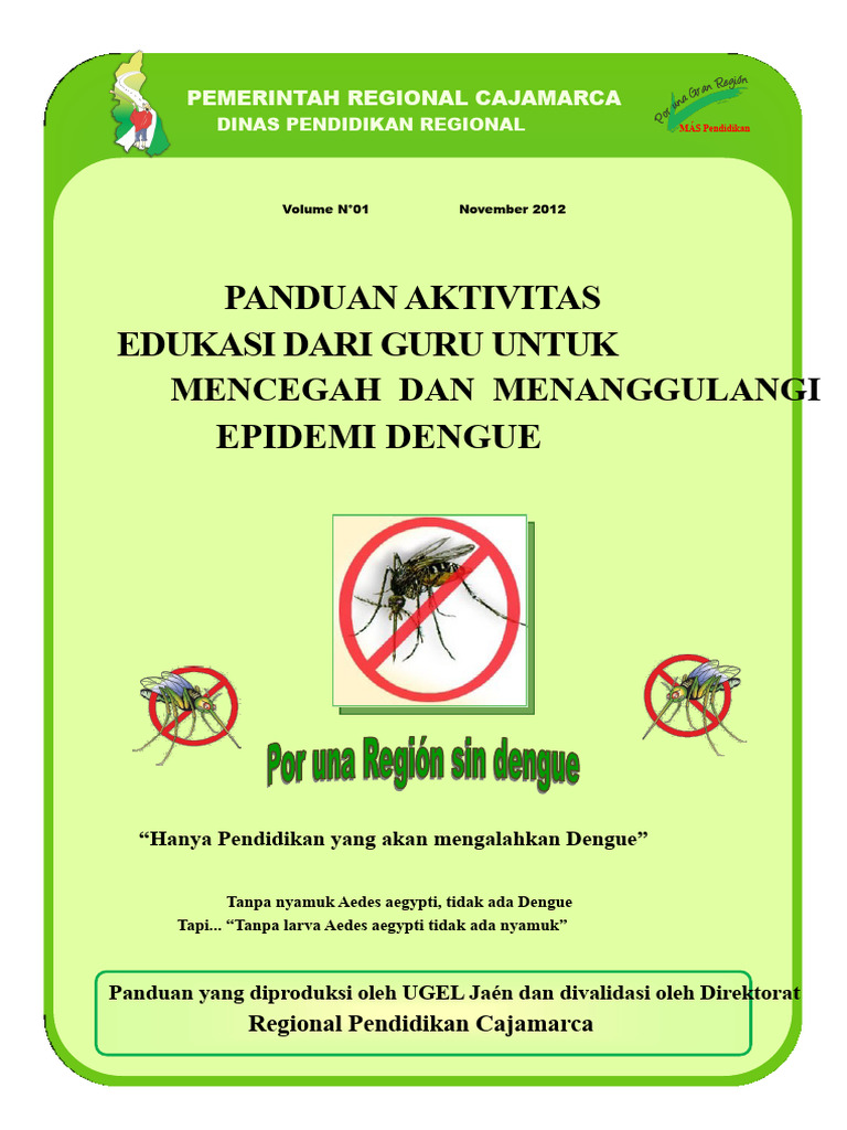 Panduan Edukasi Cegah Epidemi Dengue | PDF
