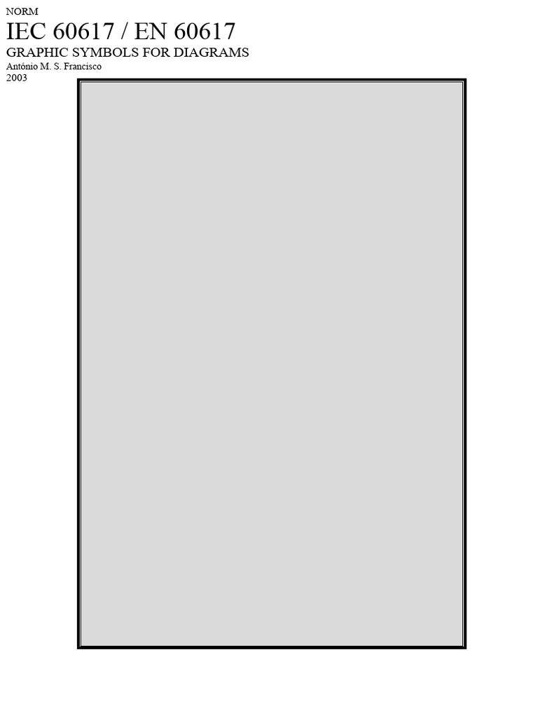 Iec 60617 Symbols | PDF | International Electrotechnical Commission ...