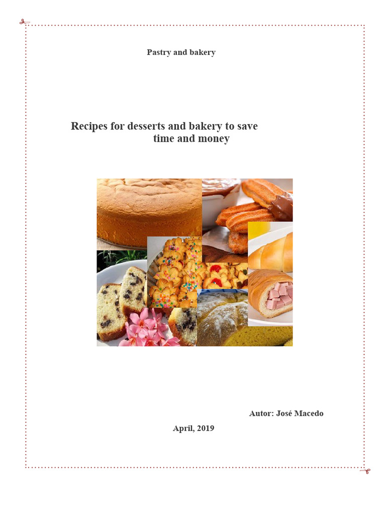 dessert and bakery recipe book | PDF | Cakes | Baking