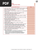 Beck Anxiety Inventory Questionnaire | PDF