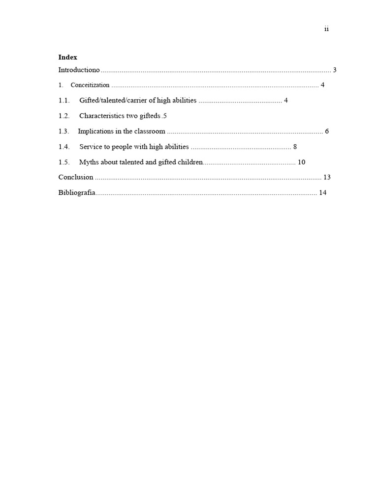 Gifted and Talented Children (Saved Automatically) | PDF | Intellectual ...
