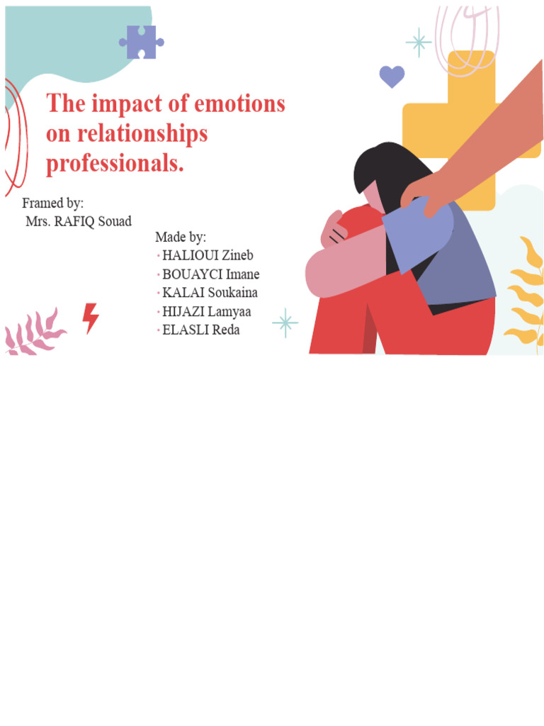 The Impact of Emotions On Professional Relationships | PDF | Emotions ...