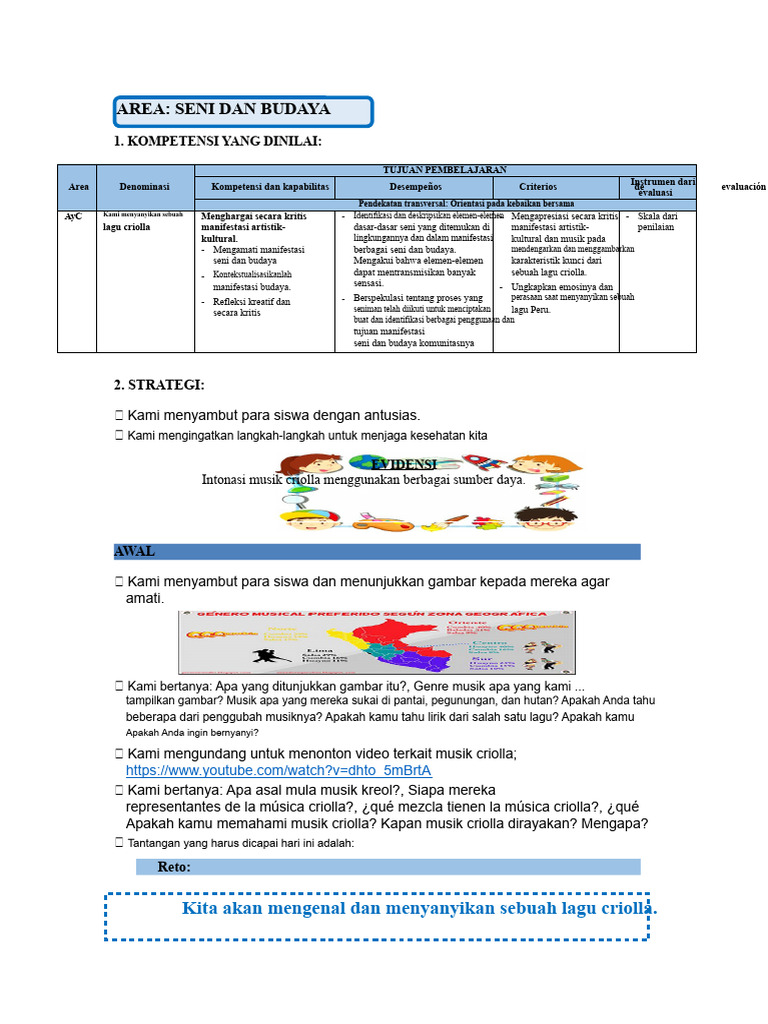 KITA MENYANYIKAN SEBUAH LAGU | PDF