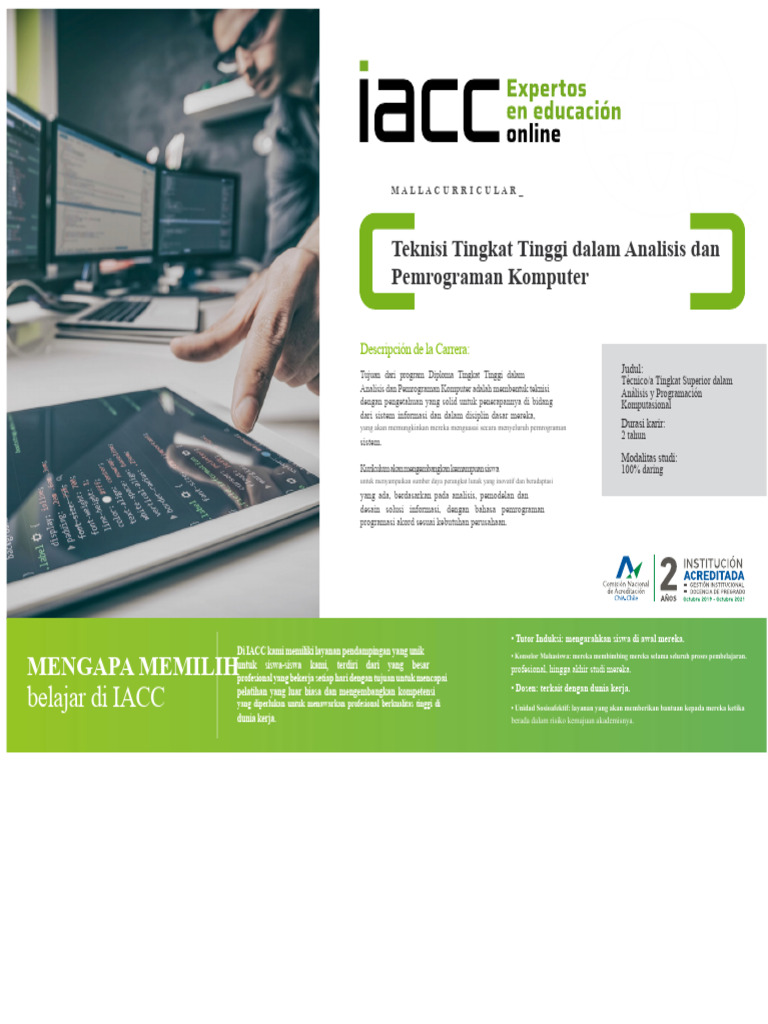 Teknik Tinggi dalam Analisis dan Pemrograman Komputer | PDF