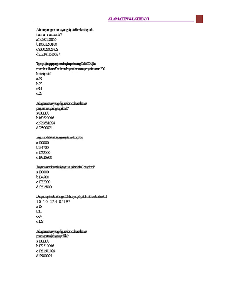 Ejercicios_Subneteo_IP.pdf | PDF