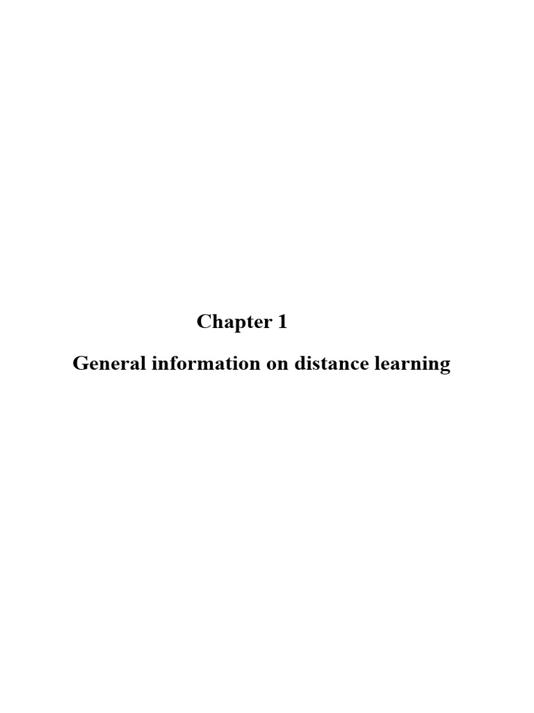 Distance Learning Presentation | PDF | Learning | Distance Education