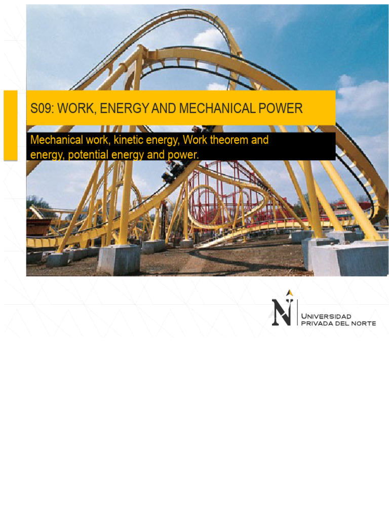 Work, Energy, and Power in Mechanics | PDF | Force | Applied And ...