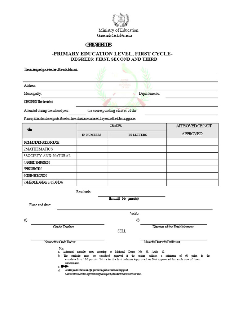 Certificate 2007 Cycle I | PDF | Intelligence | Learning