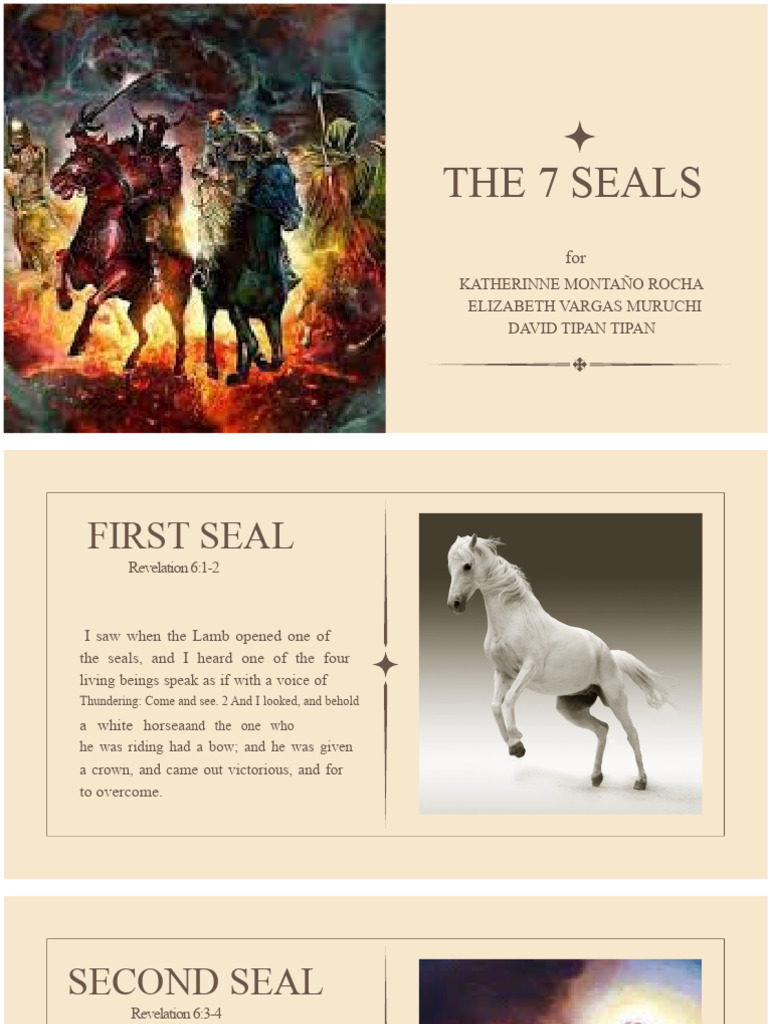 the 7 SEALS = | PDF | Religious Belief And Doctrine