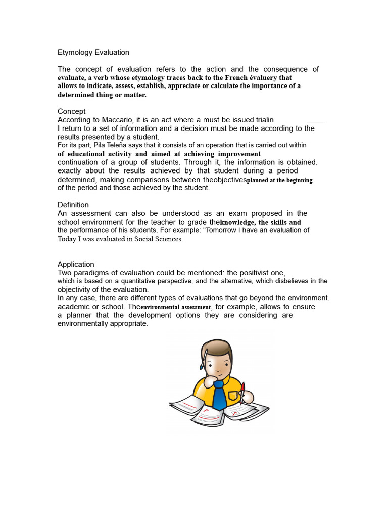 Etymology Evaluation | PDF