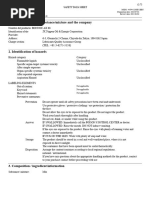 Ecolab High Performance Floor Cleaner SDS | PDF | Personal Protective ...