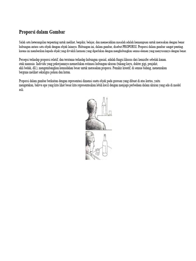 Proporsi dalam Gambar | PDF