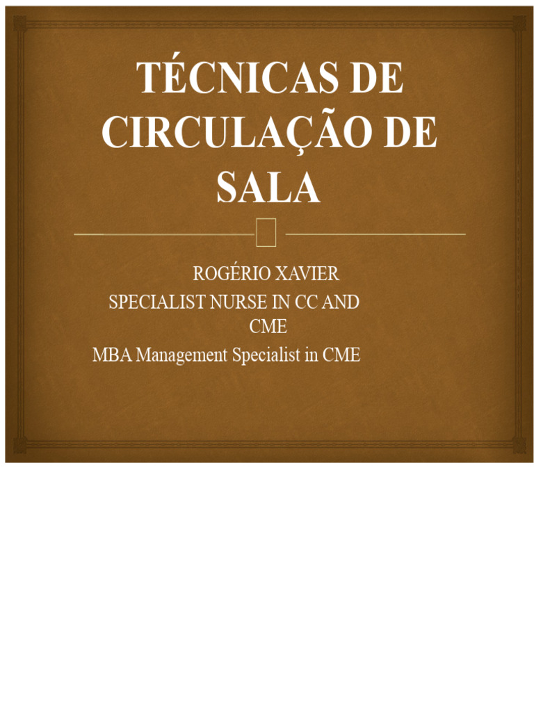 CIRCULATION TECHNIQUES ROOM-1 | PDF | Surgery | Operating Theater