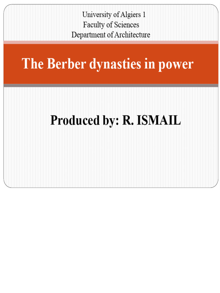 Architecture of The Almoravids and The Almohads | PDF | Mosque ...