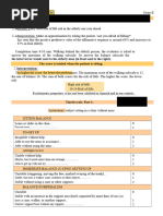 Tinetti Scale for Gait and Balance Assessment | PDF | Balance (Ability)