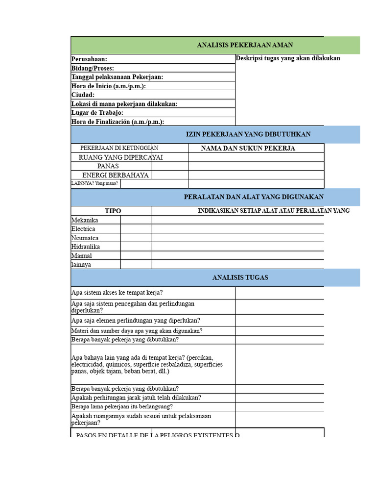 FORMAT ATS DAN IZIN KERJA DI RUANG TERBATAS - PAULA ALEJANDRA RODRIGUEZ VEGA | PDF