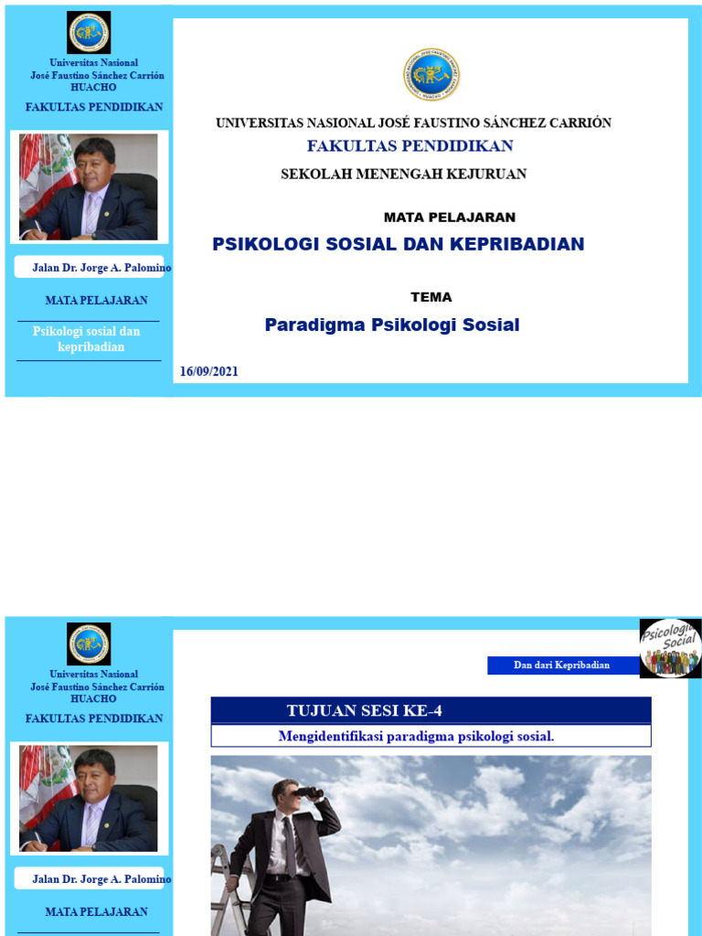 tema 4 paradigma psikologi sosial | PDF