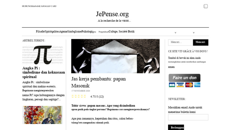 Simbolisme Angka Pi dalam Spiritualitas | PDF